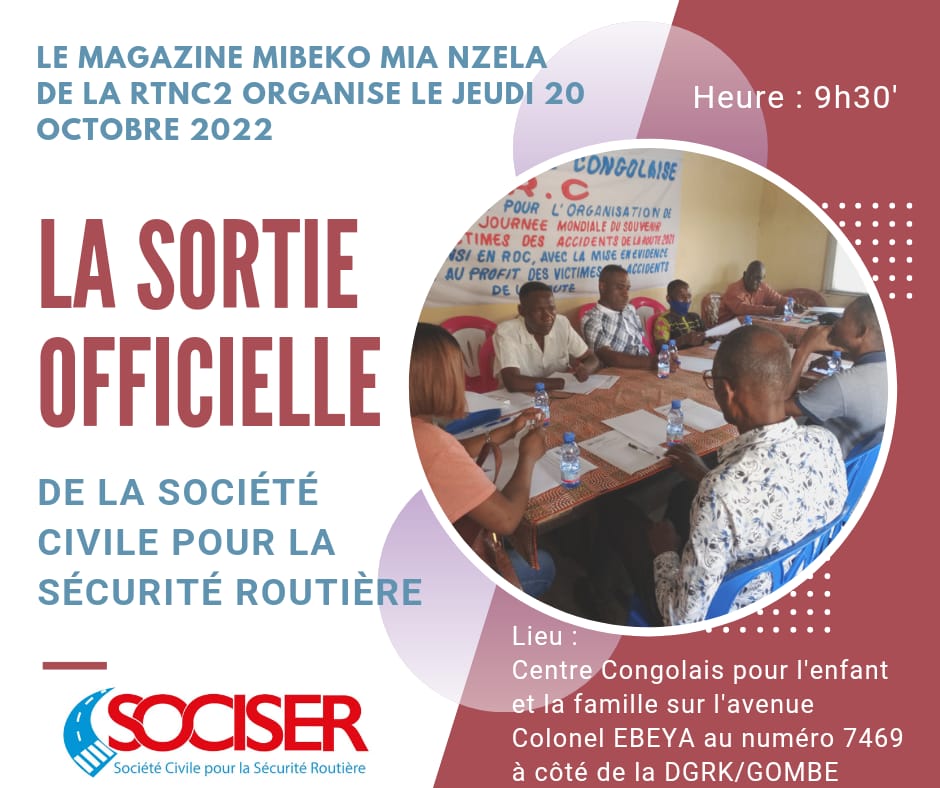 LA SORTIE OFFICIELLE DE LA SOCIÉTÉ CIVILE POUR LA SÉCURITÉ ROUTIÈRE ... LA SORTIE OFFICIELLE DE LA SOCIÉTÉ CIVILE POUR LA SÉCURITÉ ROUTIÈRE ...